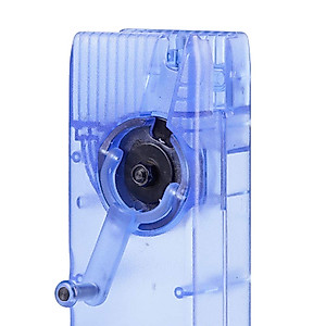 Huenco Tatcial BB Speed Loader M4 Hand Crank Mag Airsoft Loader 6mm 1000rd Trasparent Color
