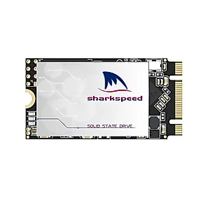 2242 NGFF 512GB M.2 SSD SHARKSPEED Plus Internal M2 SSD 3D NAND SATA III 6 Gb/s,Solid State Drive for Notebooks Desktop PC (M.2 2242 512GB)
