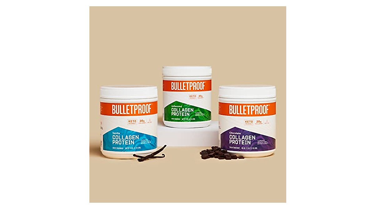 Bulletproof Collagen Protein Bars - Vanilla Shortbread