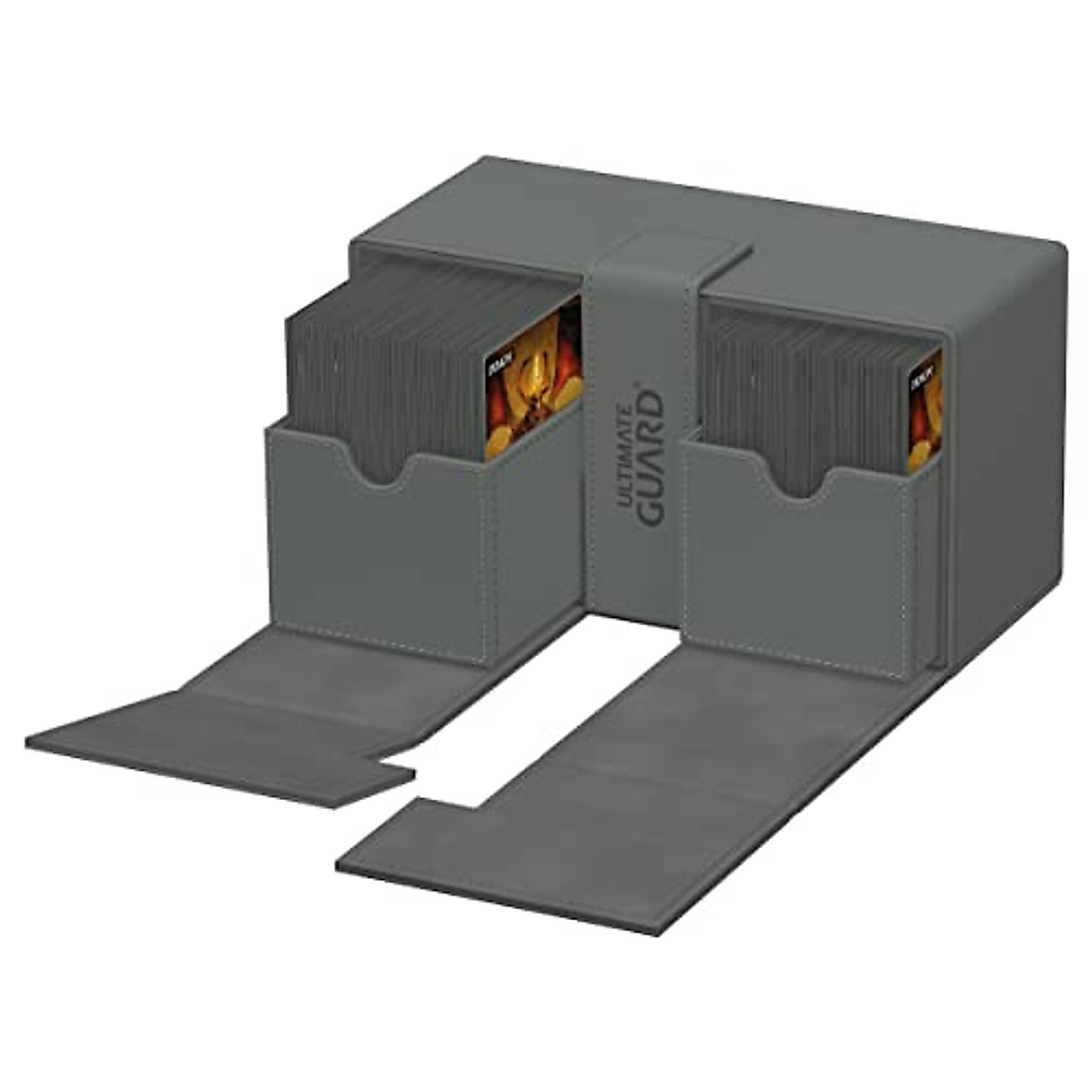 Ultimate Guard Twin Flip`n`Tray 200+ Monocolor Grey