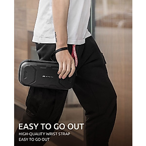 Mumba Carrying Case for Nintendo Switch OLED/Switch, Deluxe Protective Travel Carry Case Pouch for Nintendo Switch Console & Accessories (Black)