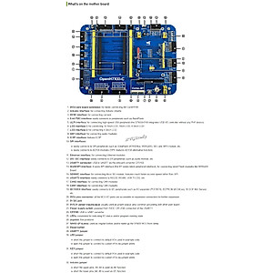 OpenH743I-C Standard, STM32H7 STM32 Development Board Designed for The STM32H743IIT6 ...
