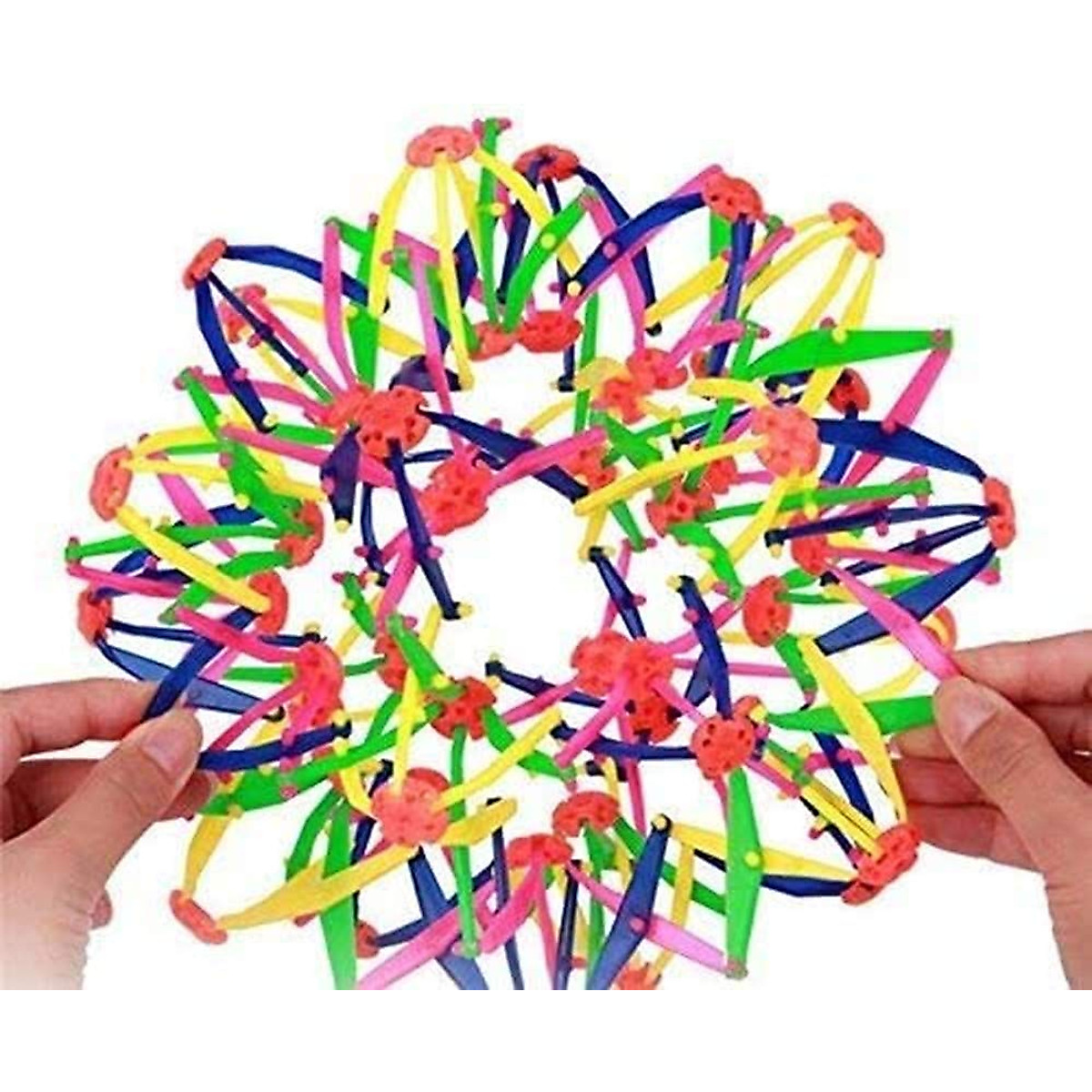 Colorful Inflatable Ball Expandable Magic Ball Large Expansion Ball Suitable for Children This Toy Ball relieves Stress and Anxiety Boys and Girls Birthday Toys