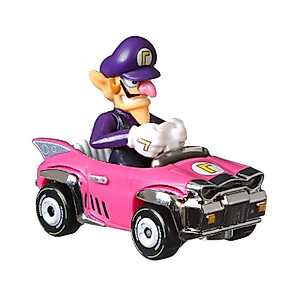 Hot Wheels Mario Kart 8 Vehicle Race Car Character Kart Glider Collector Set