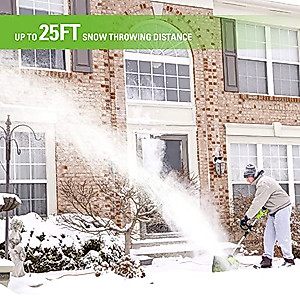 Greenworks 8 Amp 12 inch Electric Snow Shovel