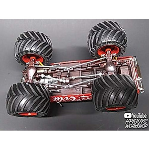 AMT Skill 2 Model Kit Chevrolet Silverado Monster Truck Coca-Cola 1/25 Scale Model