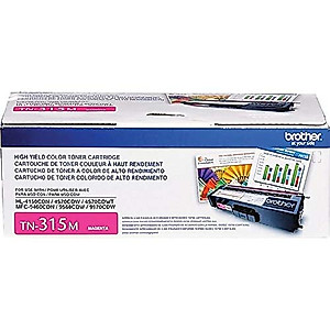Brother TN-315M Toner Cartridge Magenta - 1 Pack in Retail Packing