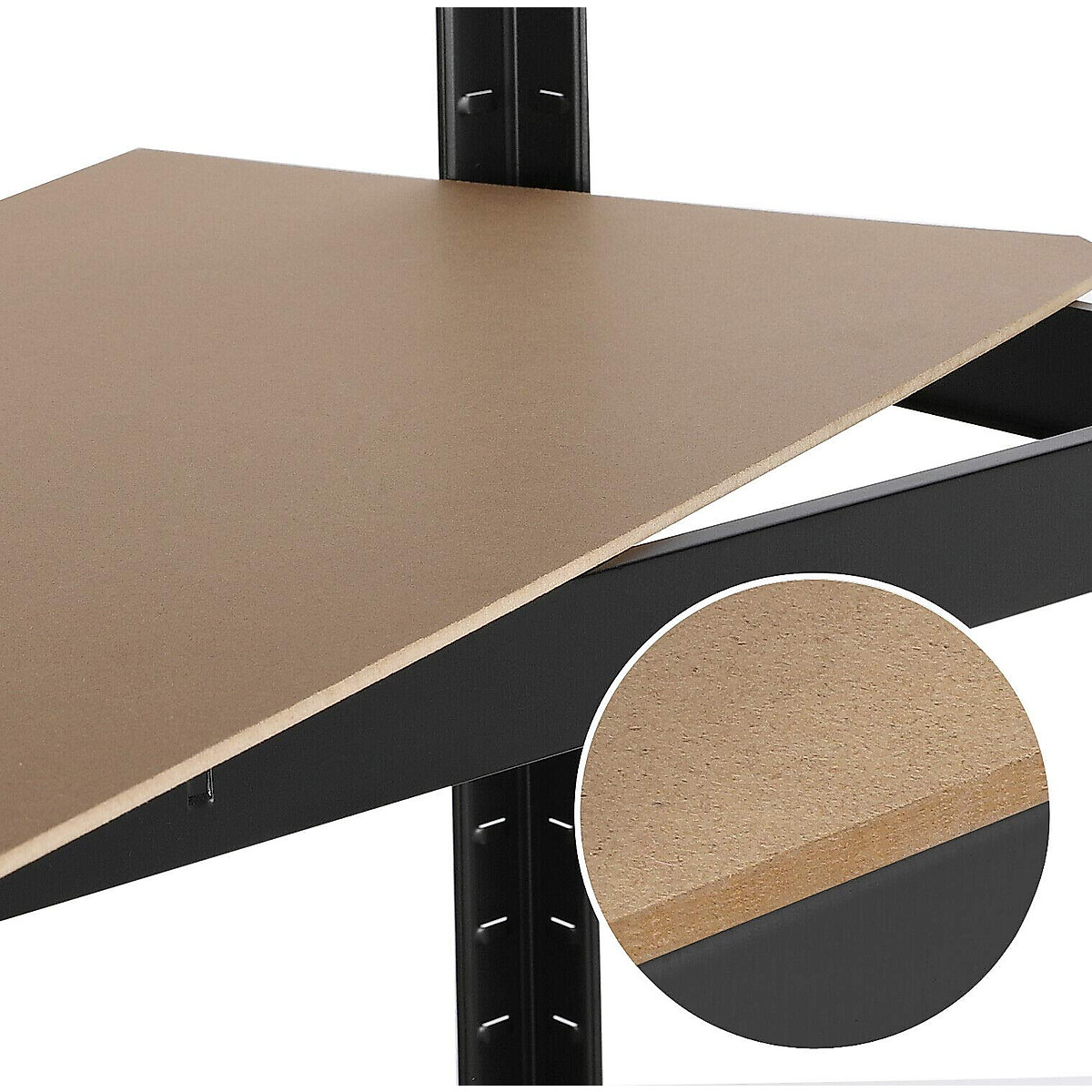 Autofather Heavy Duty Steel Frame 59" x 28" x 12" Garage Shelf, Shelving Units and Storage Rack 5-Tier Garage Shelf, Storage Shelving Unit for Home/Office/Dormitory/Garage