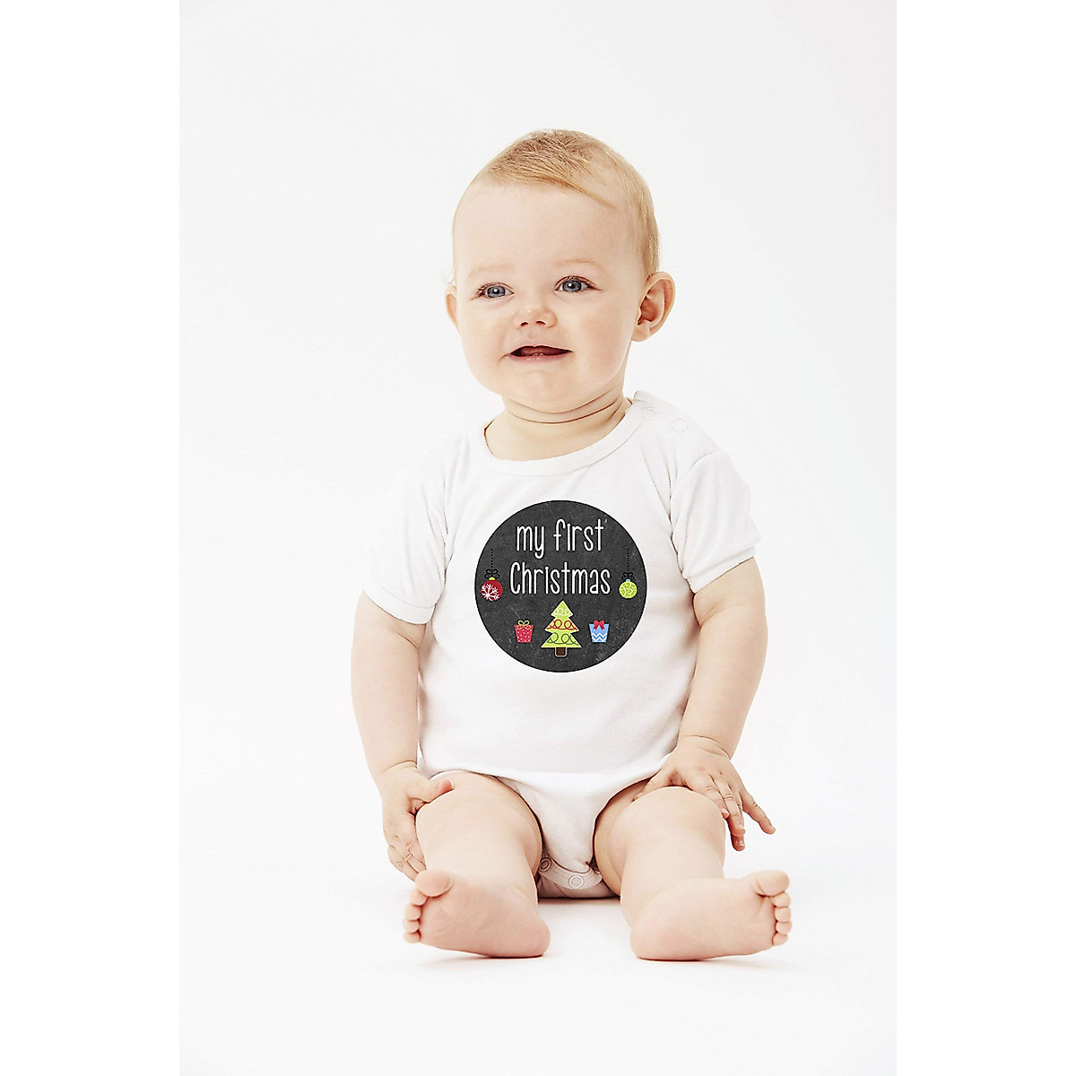 Months In Motion My First Holiday Baby Stickers Milestone Christmas, Birthday, Halloween, Easter, Thanksgiving Baby Sticker Chalkboard