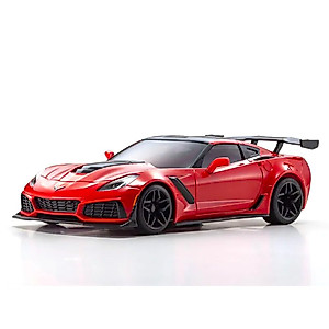 Kyosho Mini-Z RWD MR-03 Chevy Corvette ZR1 RTR Red KYO32334R Cars Electric Kit Other