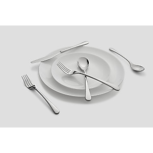 Cambridge Xyla 20-Piece Flatware Set, Service for 4, 0, SILVER SATIN
