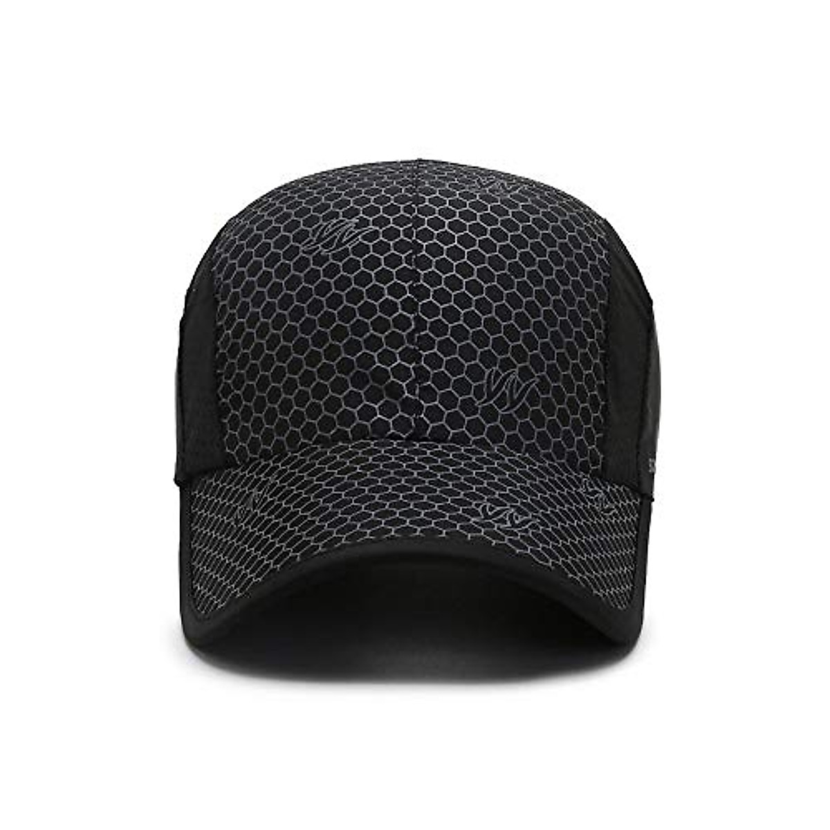 CLAPE Quick Dry Sports Hat Lightweight Breathable Unstructured Soft Run Cap Unisex (CP08-Light Gray)