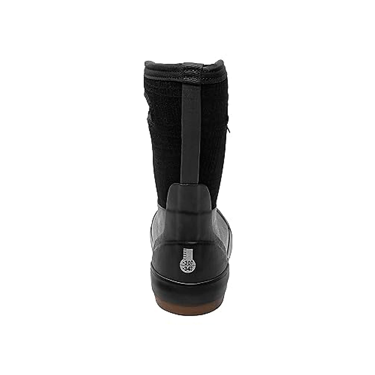 BOGS Classic II Snow Boot, Black, 2 US Unisex Big Kid