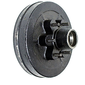 2pk 12"X2" Trailer Brake Hub Drum Kit 6 on 5.5" for 5200-6000 lbs Axle 22003K E.P.R.