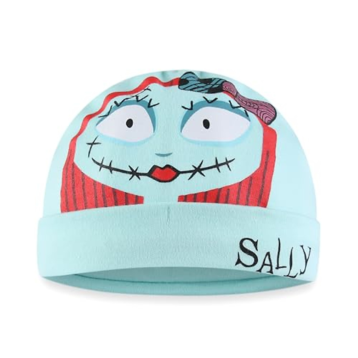 Disney Nightmare Before Christmas Sally Girls’ Bodysuit Dress and Cap Set for Newborn and Infant - Multicolor