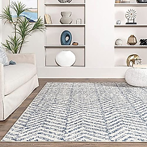 nuLOOM Rosanne Machine Washable Geometric Area Rug