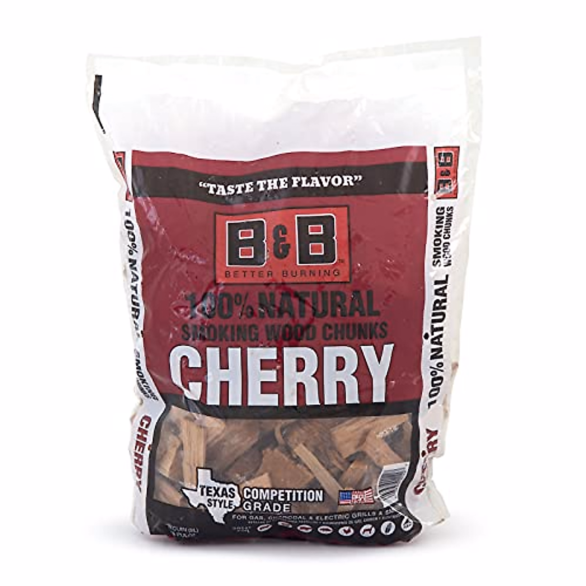 B&B Charcoal 8023366 Cherry Wood Smoking Chunks44; 549 cu. in.