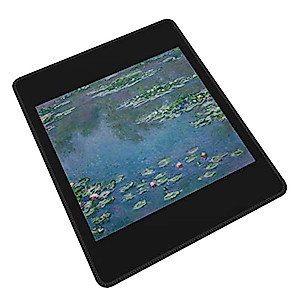 Lilies Claude Monet Water Game Office Overlock Rubber Non-Slip Mouse Pad