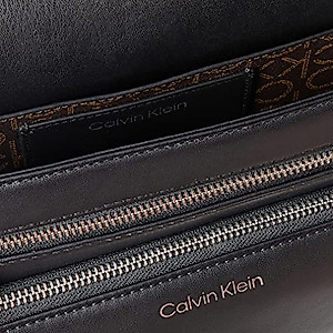 Calvin Klein Havana Novelty Organizational Crossbody, Black Multi