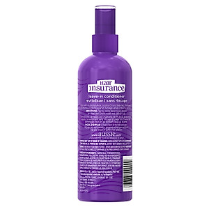 Aussie Hair Insurance Leave-In Conditioner 8 Fl Oz (Pack of 3)