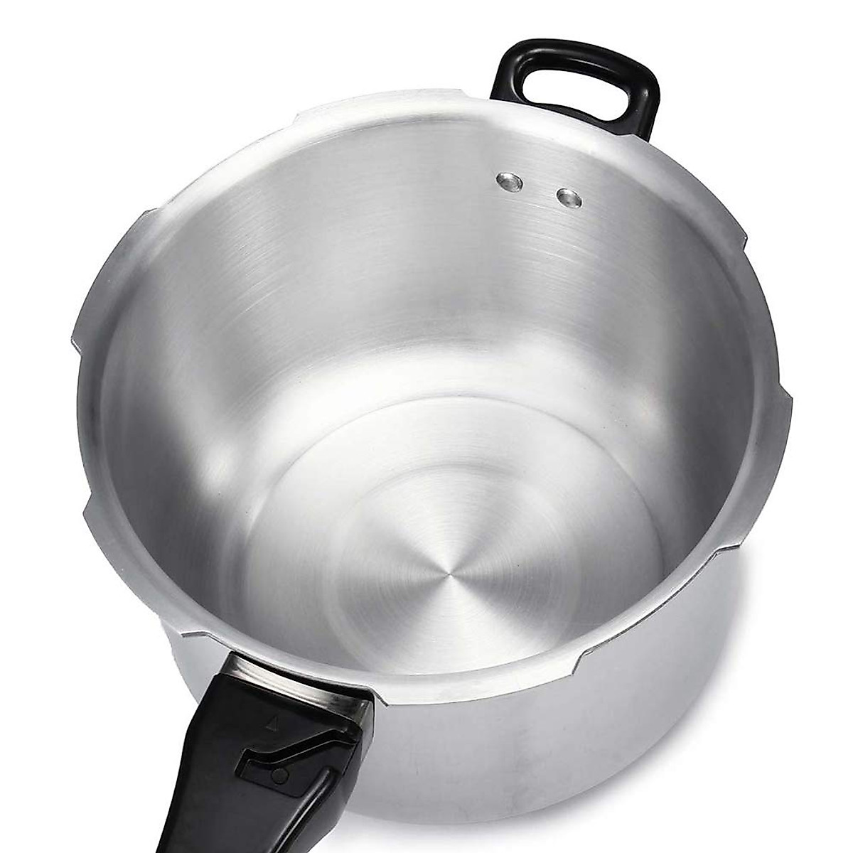 4L Stainless Steel Pressure Cooker Soup Meats Pot 7.8 in Outdoor Camping Cookware Gas Stove Cooking Pot Faster Cooking and Safety Pressure Release
