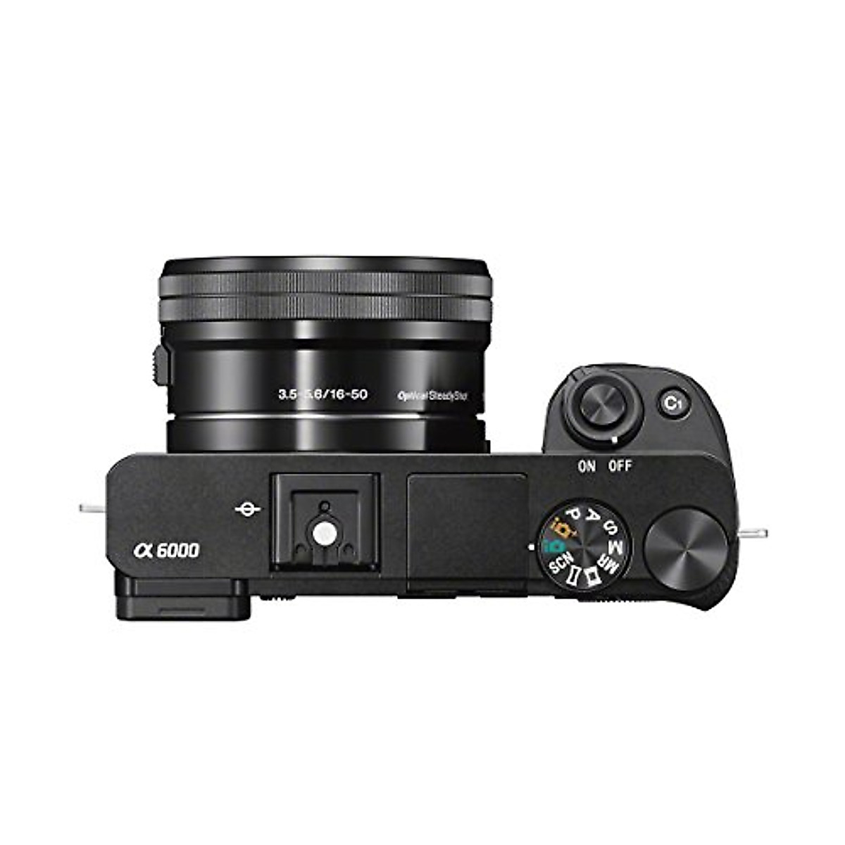 Sony A6000 Interchangeable Lens Digital Camera with SELP1650 Lens Kit - Black (24.3MP)