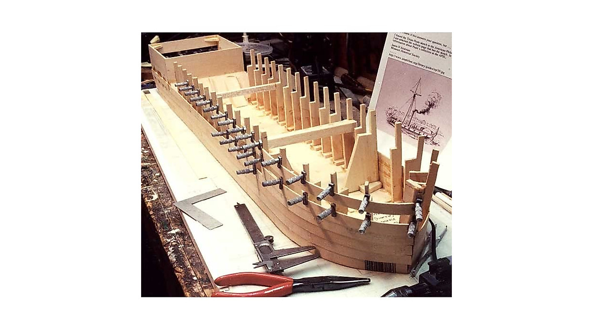 Micro-Mark 10-Piece Planking Clamp Set for Model Ships