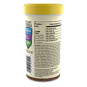 Tetra TetraMin Tropical Granules 3.52 Ounces, Nutritionally Balanced Fish Food
