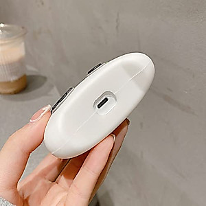 TOU-BEGUIN Fun Case Compatible with Beats Studio Buds, Creative Skull Design Soft Silicone Shockproof Full Body Protective Skin Cover, Kids Boys Girls Creative Earphone Protector