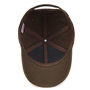 Zylioo XXL Structured Baseball Cap Hat,Oversized Baseball Hats,Big and Tall Dad Cap for Large Heads,Enormous Golf Cap Coffee