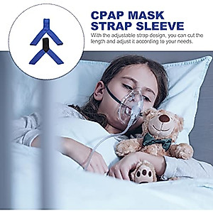 Healeved Masks Strap Pads CPAP Covers 1 Pair CPAP Headgear Straps Y Cover Compatible with AirFit N20 or Wisp Nasal CPAP Mask Cpap Straps Wraps