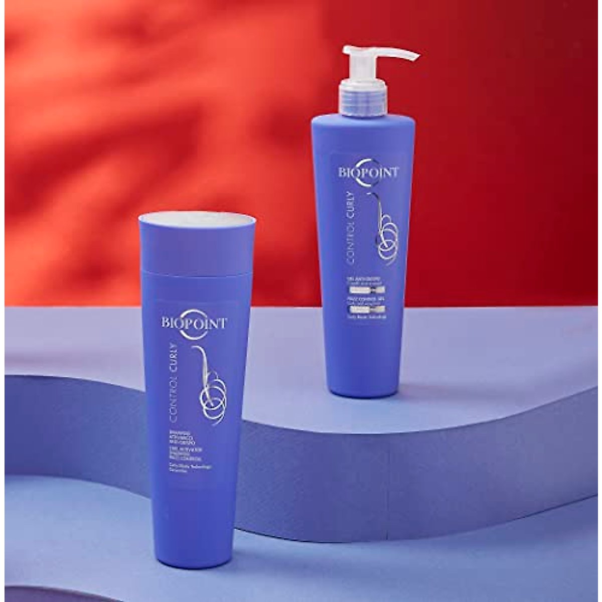 BIOPOINT Anti-Frizz and Anti-Crespo Curl and Wave Shampoo - Hydrating Formula for Defined, Elastic Curls