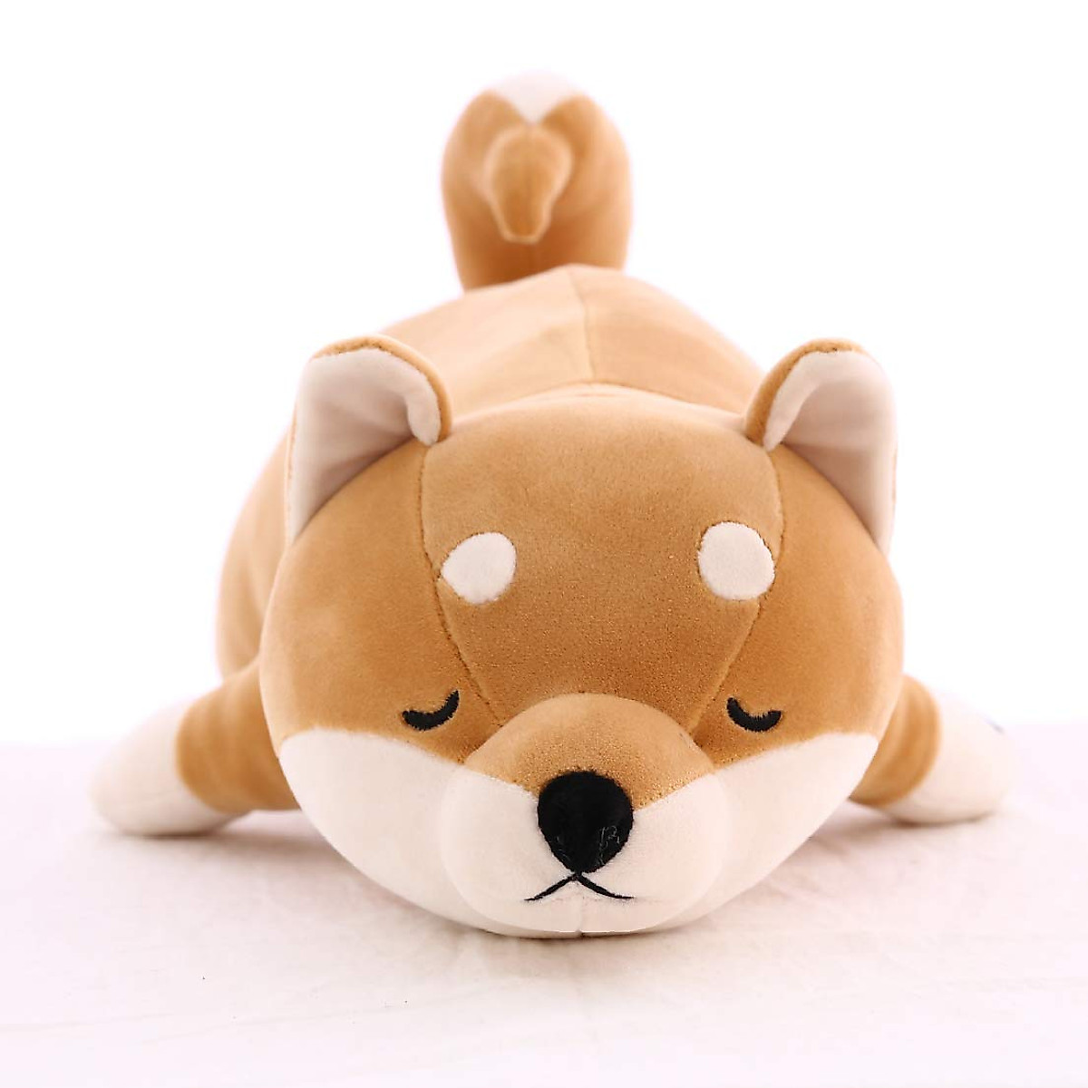 VSFNDB Stuffed Plush Shiba Inu Animal Toy 20 Inch Dog Corgi Akita Animal Stuffed Plushies Super Soft Cute Cuddly Pillow Cushion Stuff Dolls Gifts for Children Kids Boys Girls Room Decoration, 20Inches