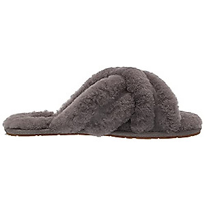 UGG Women's SCUFFITA Slipper, Charcoal, 9