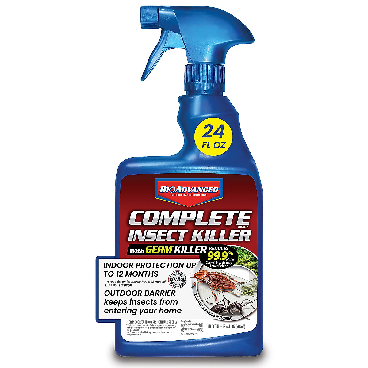 BioAdvanced Complete Insect Killer with Germ Killer, Ready-to-Use, 24 oz