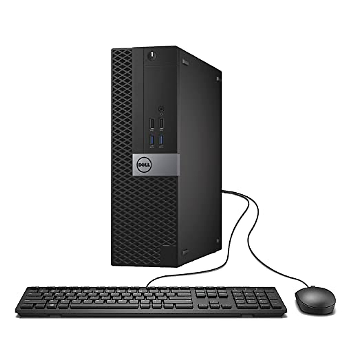 Dell Optiplex 5050 SFF Buisness PC, Intel Quad Core i7-6700 up to 4.0GHZ, 16G DDR4, 256G SSD, DVD, DP, HDMI, WiFi, BT, Windows 10 Pro 64 Bit-Multi-Language Supports English/Spanish/French(Renewed)