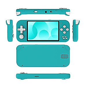 TEYE Powkiddy X20 Mini Handheld Game Console Built-in 2,000 Games, 8G 4.3-inch HD Screen Retro Electronic Gaming Console for Kids Adults - Blue