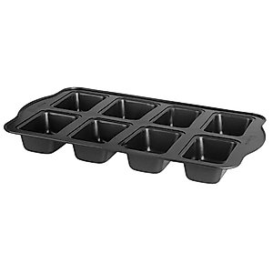 Uniware Nonstick Pan with Oversized Handles, Horma Antiadherente para Muffins, Black