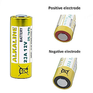 SKOANBE 5PCS 23A 12V Alkaline Battery A23 L1028 MN21 12Volts Battery