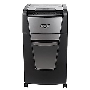 GBC Paper Shredder, Auto Feed+, 300 Sheet Capacity, Super Cross-Cut, Office Shredder, 300X (WSM1757608)