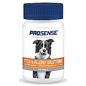 Pro-Sense Itch and Allergy Solutions, 100 count