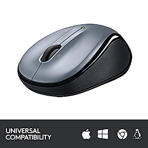 Logitech Wireless Mouse M325 with Designed-For-Web Scrolling - Light Silver