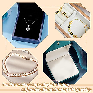 BENECREAT 12Pcs Assorted Double Sided Velvet Soft Fabric 7.8x11.4" Velvet Fabric for Wallet Purses Making and Other DIY Sewing Craft Project