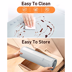 Electric Warming Tray for Party - Food Warmers with Adjustable Temperature, Foldable Food Warming Tray for Features 3 Modes & Fast Heating, Hot Plate for Pizza, Buffet, Family Gatherings