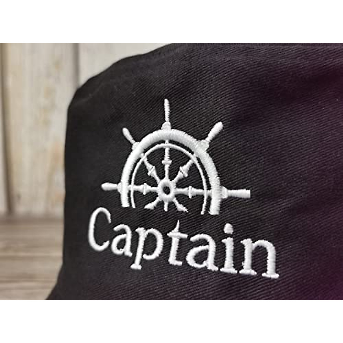 Enodtter Captain First Mate Bucket Hats for Couples, Embroidered Mr Mrs Bride Groom Hats, Embroidery Travel Hats, Newlywed Honeymoon Wedding Gift