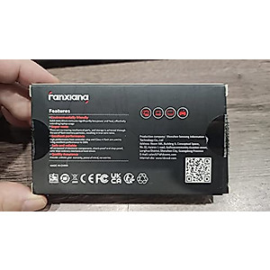 fanxiang S500 Pro 256GB NVMe SSD M.2 PCIe Gen3x4 2280 Internal Solid State Drive, Graphene Cooling Sticker, SLC Cache 3D NAND TLC, Up to 2800MB/s, Compatible with Laptop and PC Desktops(Black)