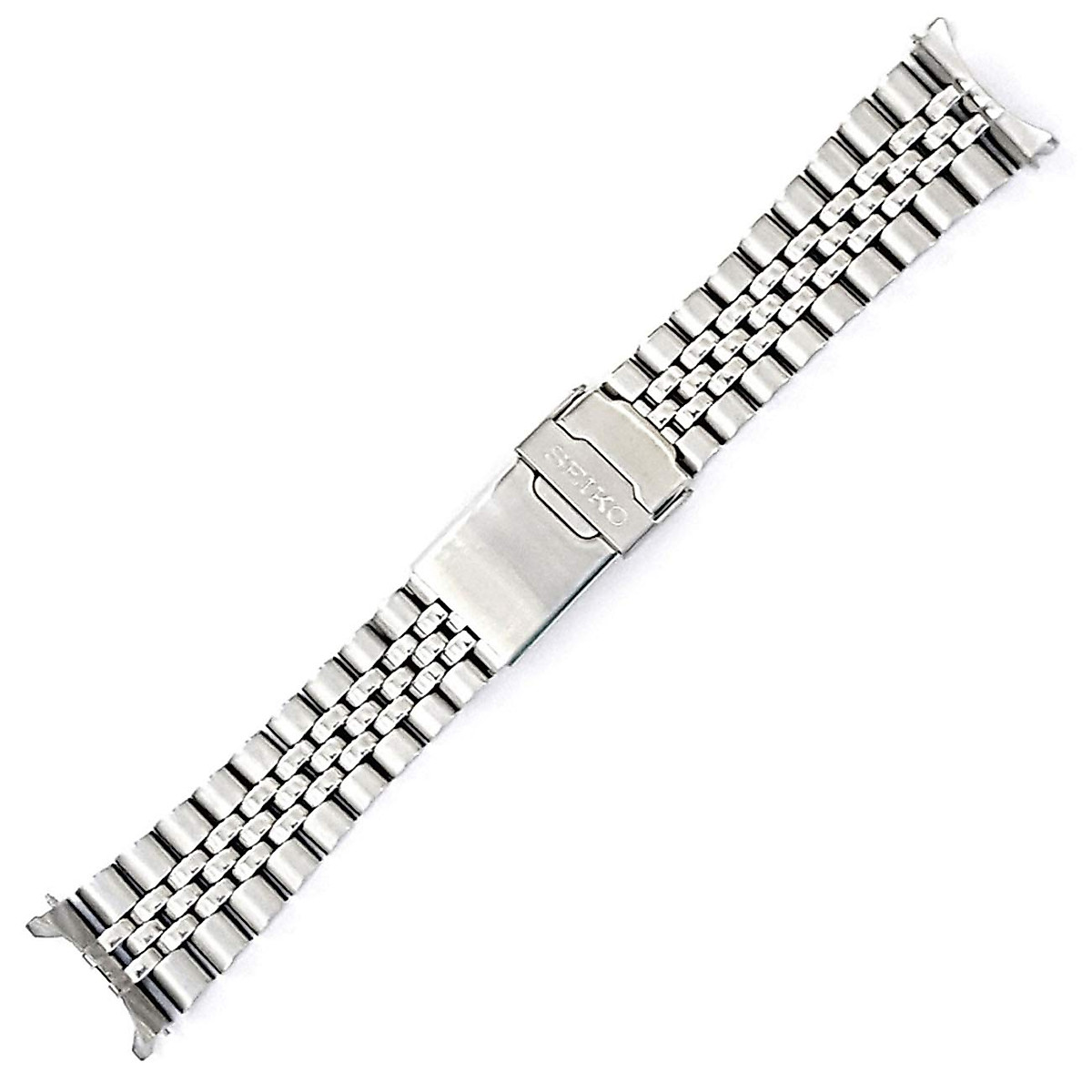 Seiko 22mm Jubilee Watch Band - Stainless Steel- for Models Diver SKX007, SKX009, SKX171, SKX173, SKX175 Cal.7S26