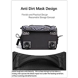 Wheeled Backpack Multifuctional Pull Rod Backpack 21 Inches with Waterproof Cover,Laptop Bag (Blue)