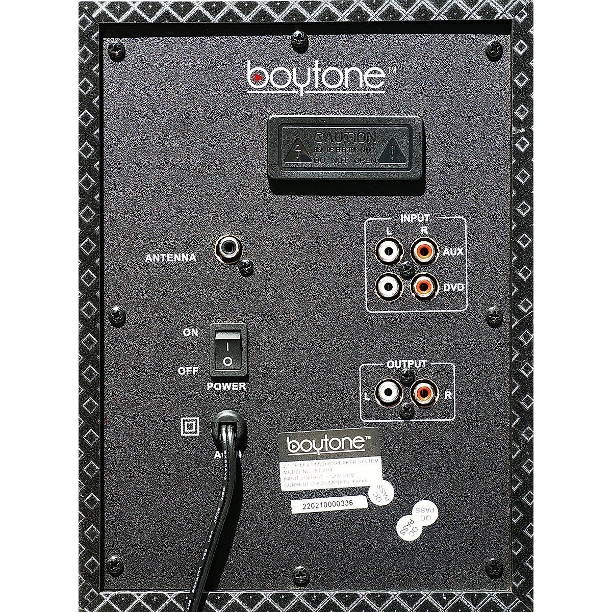 Boytone BT-210FD, Ultra Wireless Bluetooth Main unit, Powerful Sound with Powerful Bass System 30 watt, Excellent Quality Clear Sound & FM radio, with Remote Control Aux Port, SB/SD/ for Smartphone's , Tablets , Desktop Computers , Laptops ,Black Color