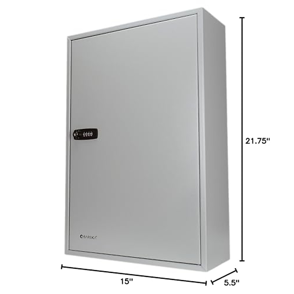 Barska Combination Lock Key Kabinet Drop Box Wall Mount - White Tag 240 Position